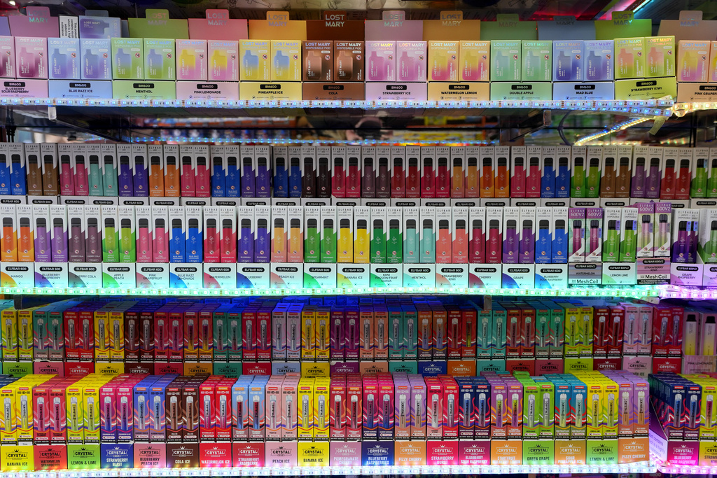 The UK will ban disposable vapes and curb candy-flavored e-cigarettes ...